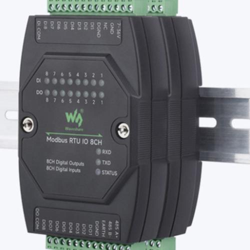 Jual Waveshare Industrial Remote IO Data Acquisition Module Modbus RTU