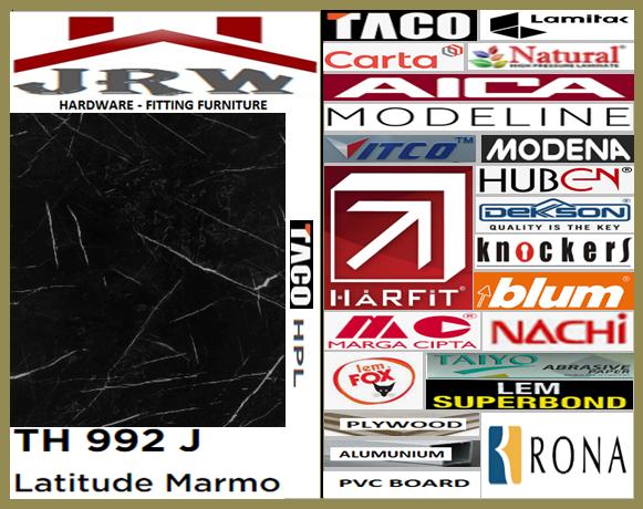 Jual Taco HPL TH 992 J Latitude Marmo Jakarta Barat JRW Hardware