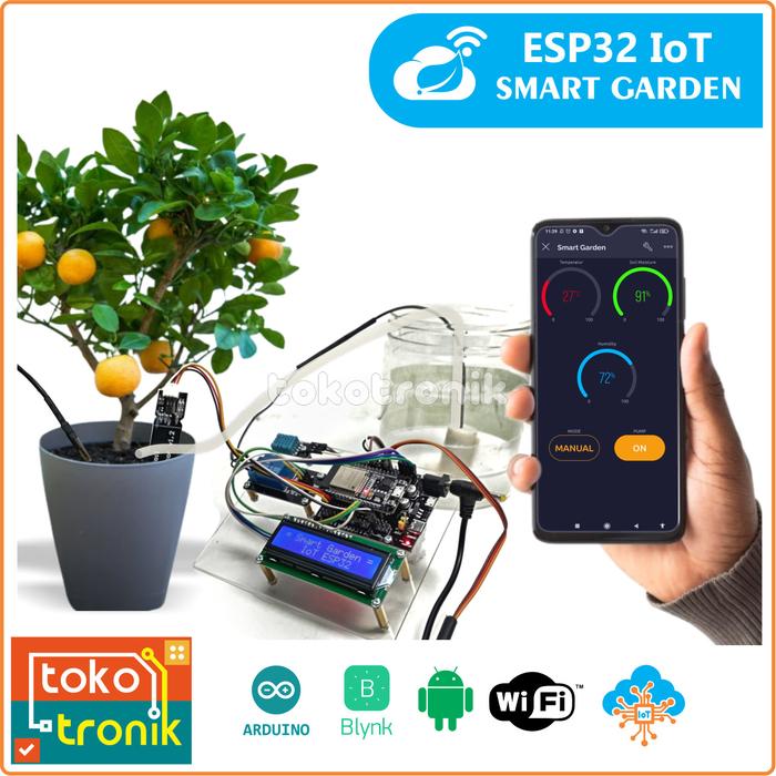 Promo ESP32 IoT Smart Garden Paket Lengkap Smart Garden Internet Of