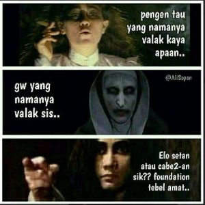 Kumpulan Meme Valak Lucu yang Bikin Kamu Ngakak - Tokopedia Blog
