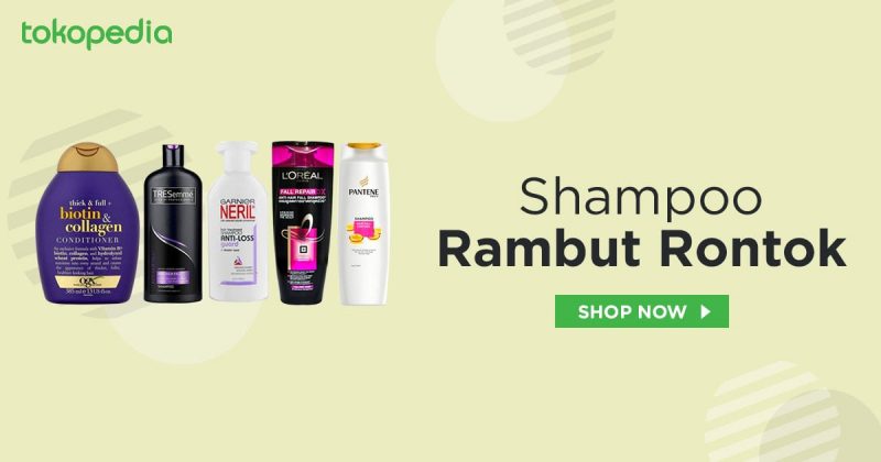 12 Merk Shampo untuk Rambut Rontok Terbaik - Tokopedia Blog
