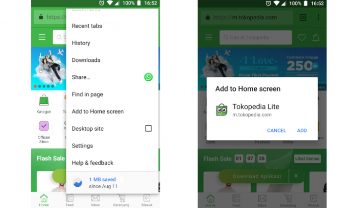 Kelebihan dan Cara Pasang Tokopedia Lite PWA - Tokopedia Blog