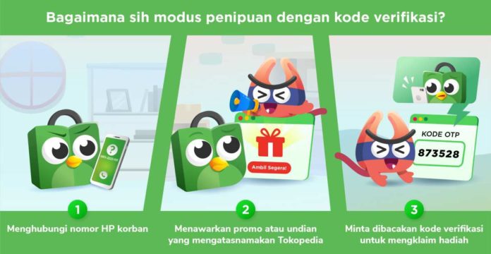 Kenali Modus Penipuan dengan Kode Verifikasi (OTP)! - Tokopedia Blog