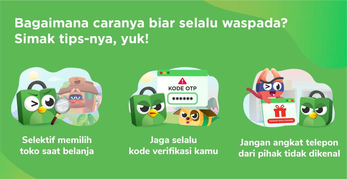 Kenali Modus Penipuan dengan Kode Verifikasi (OTP)! - Tokopedia Blog