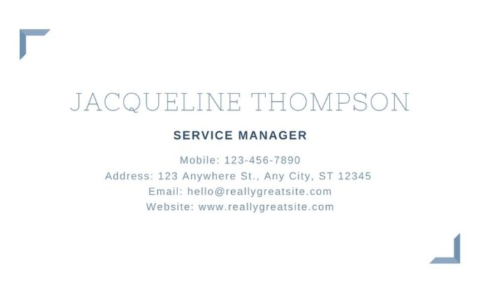 17 Desain Kartu Nama Minimalis dan Modern yang Eye-catching