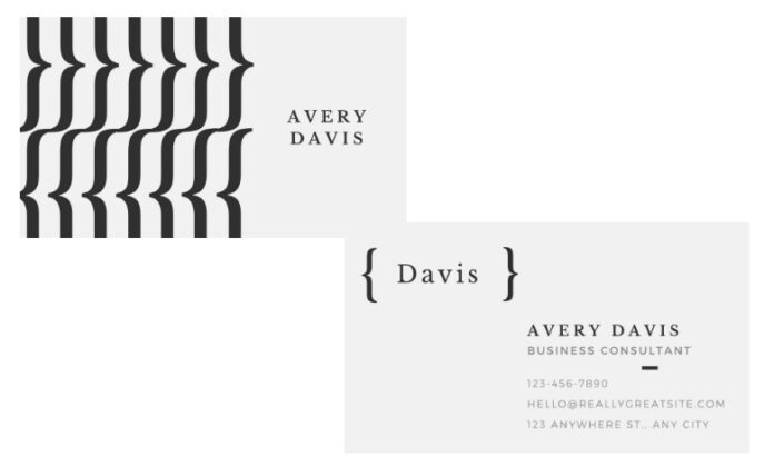17 Desain Kartu Nama Minimalis dan Modern yang Eye-catching