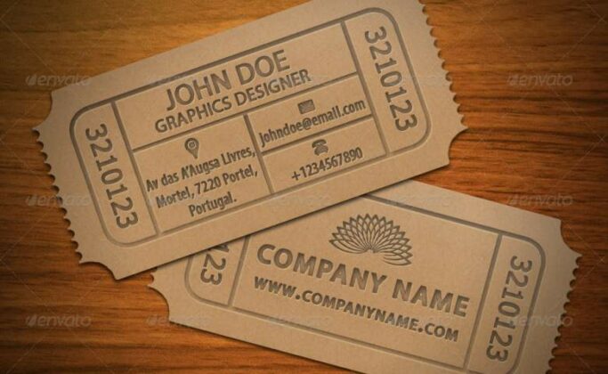 17 Desain Kartu Nama Minimalis dan Modern yang Eye-catching