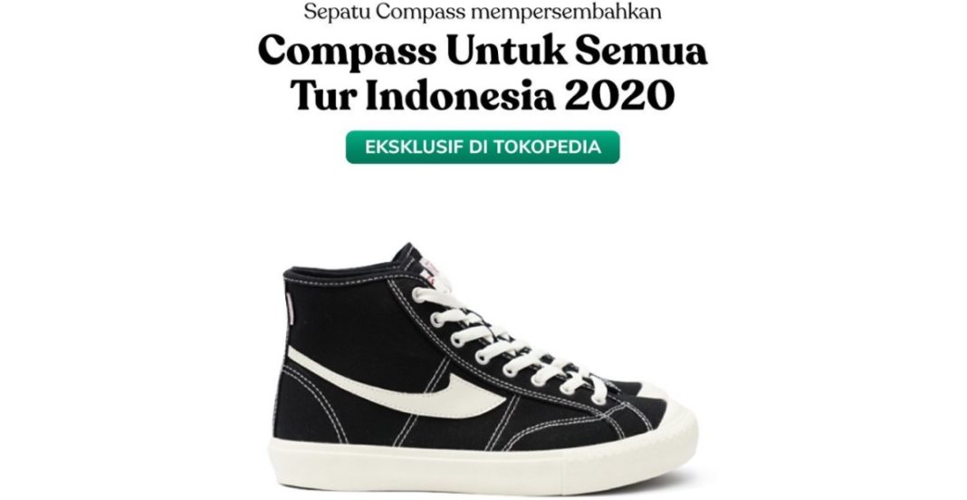 5 Inspirasi Mix & Match Sepatu Compass, Simple dan Fashionable!