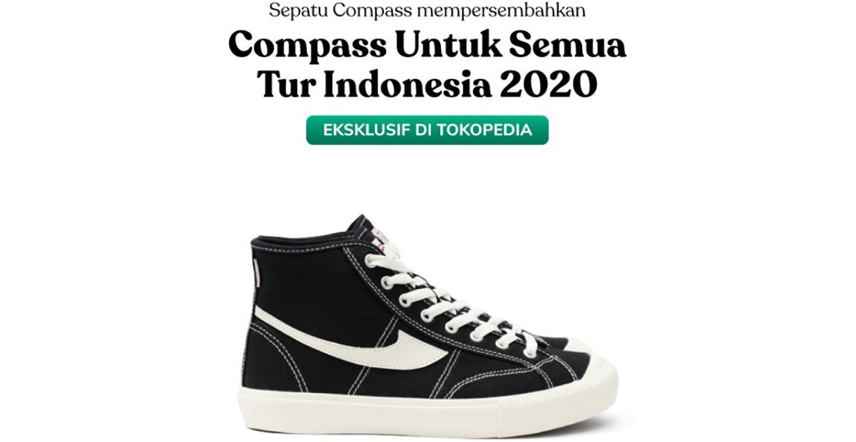 5 Inspirasi Mix & Match Sepatu Compass, Simple dan Fashionable!