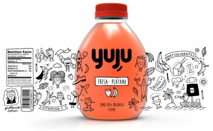 10 Ide Desain Stiker Untuk Kemasan Botol Minum - Tokopedia Blog