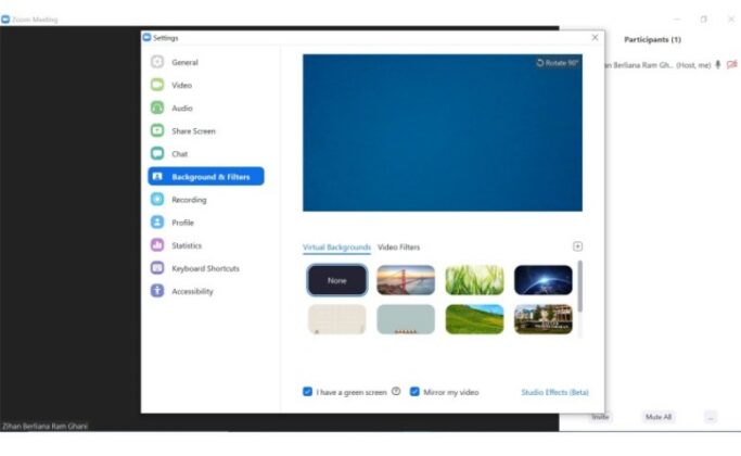 Cara Mengganti Background Zoom: Bikin Lebih Atraktif
