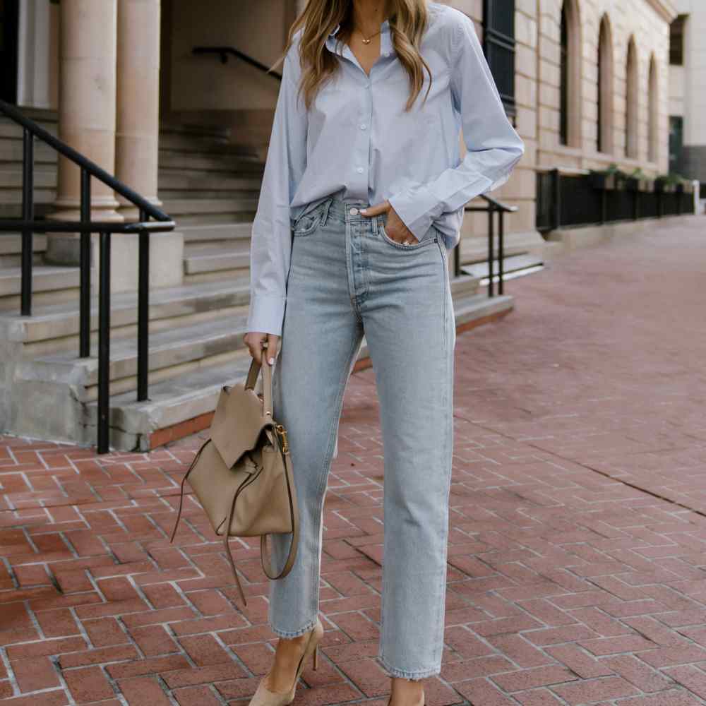OOTD Boyfriend Jeans dan Kemeja, Bisa untuk Acara Casual & Semi Formal