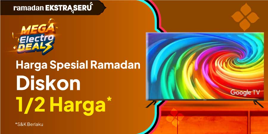 Promo Elektronik Bebas Ongkir di Mega Electrodeals Tokopedia
