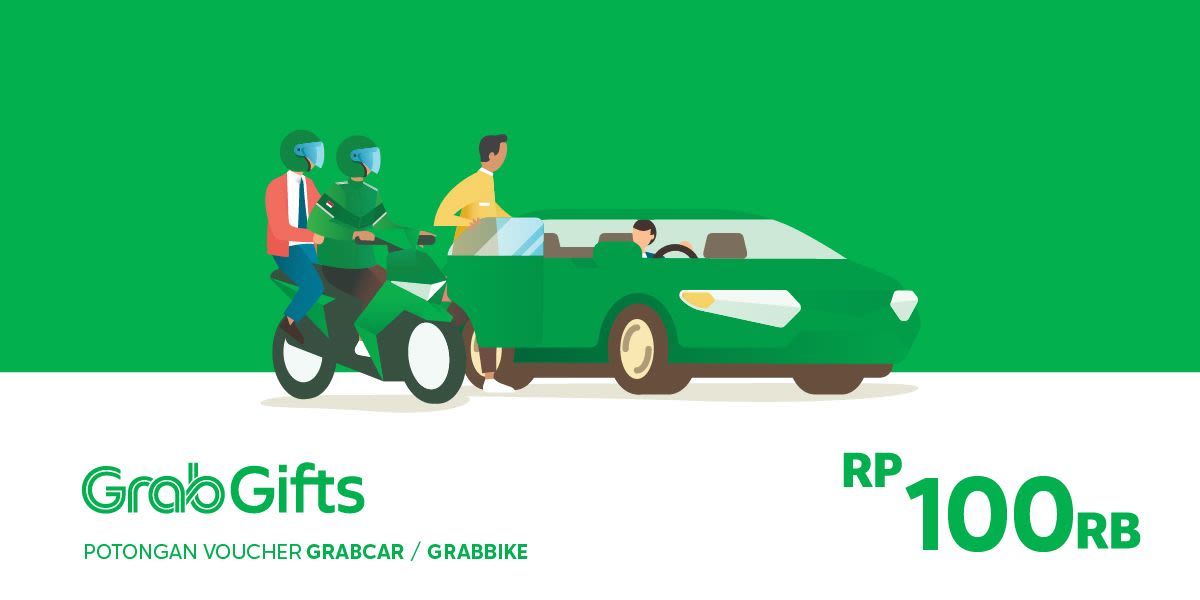 Voucher Grab Gifts - Voucher GrabGifts Rp100.000