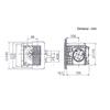 Promo Ceiling Exhaust Fan Plafon Cerobong Sirocco 6" inch KDK 17CDQN ...