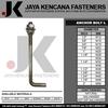 Jual Anchor Bolt L / Angkur L 1" / M24 x 500 mm - (ST37 / ST41 / S45C ...