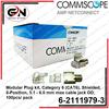 Jual AMP COMMSCOPE Konektor CAT6 CONNECTOR CAT 6 RJ45 ORIGINAL ...