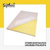Jual 10 Lembar Kertas Stiker Bontak Stiker HVS Ukuran Folio F4 Doff ...