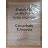 Jual Plastik Klip Jumbo uk 40x55 cm Ziplock Bening Super Besar Tebal 0. ...