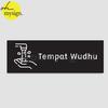 Jual SIGN BOARD TEMPAT WUDHU | SIGNAGE TEMPAT WUDHU | SIGN WUDHU ...