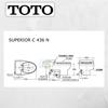 Jual Kloset/Closet TOTO C436N/C 436 N/C436 N/C 436N one piece toilet ...