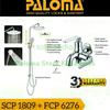 Jual Paloma SCP 1809 + FCP 6276 Shower Tiang Set Kran Keran Air Dingin ...