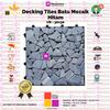 Promo Decking Tile Batu Mozaik / Lantai batu Mozaic / Lantai Batu ...