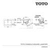 Promo TOTO Wastafel LW645JN | Wastafel - Wastafel Cuci Tangan - Lavatory - BODY ONLY Cicil 0% 3x ...