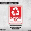 Jual Sign Sticker limbah b3 / stiker sampah b3 / stiker sampah limbah ...