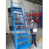 Jual Tangga Dorong Barang Gudang Pabrik . Rolling Ladders . Mobile ...