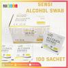 Promo SENSI Alcohol Swab 100pcs, Sensi Tissue Basah Alkohol 70%, Tisu ...