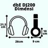 Jual dbE DJ200 High Quality DJ Headphone - Jakarta Selatan - dbE ...