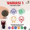 Jual STEMPEL PENILAIAN, STEMPEL REWARD stempel otomatis - variasi 7 ...