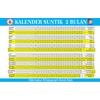 Jual Kalender KB 2 bulan LAMINATING ( BISA CUSTOM NAMA) - dongker - Kab ...