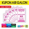Jual Cetak Kupon Souvenir Voucher Warnet Galon Konter Pulsa PPOB 5x8 cm ...