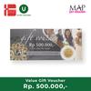 Promo Voucher MAP Nominal Rp 500.000 Cicil 0% 3x - Jakarta Selatan - Ultra Voucher Mall | Tokopedia
