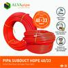 Jual Pipa Telecommunication Subduct HDPE 40x33 mm Orange Strip Biru ...