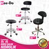 Promo Kursi Salon Hidrolik Bulat / Barstool / Kursi Lab Roda - 201 ...
