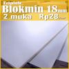 Jual Blokmin 18mm Custom Harga/cm2 Triplek Blokmin Putih 18mm Custom 1 ...