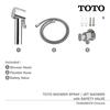 Promo TOTO Shower Spray TX403SECR | Jet Washer - Jet Shower- Shower ...