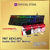 Promo HyperX PBT Double Shot Keycaps Full-key Set Key Caps Gaming ...
