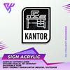 Jual KANTOR PAPAN INFORMASI SIGN BOARD AKRILIK - Kab. Bandung - RK ...