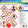 Jual STIKER LABEL BAHAN BERBAHAYA KIMIA PIKTOGRAM HAZARD - GHS - 10x10 ...
