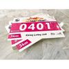 Jual BIB Number Sticker Nomor Dada Nomor Event Lari / Color Run - A5 ...