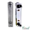 Jual Flow Meter / Rotameter 0,2 - 2 GPM, In Dan Out 1/2 Inch Model ...