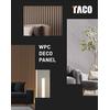 Jual TACO WPC DECO WALL PANEL - SMALL GROOVES 480MM*20MM - STEEL 4010PC ...