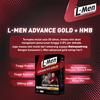 Promo L-Men Advanced Gold Vanilla 500g dengan 500mg HMB - 15g Whey ...