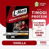Promo L-Men Advanced Gold Vanilla 500g dengan 500mg HMB - 15g Whey ...