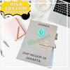 Jual Custom Logo Notebook Aesthetic A5 Lembar Buku Tulis Agenda Catatan ...