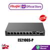 Promo Ruijie RG-ES210GS-P, 10-Port Gigabit Smart Cloud Managed PoE ...